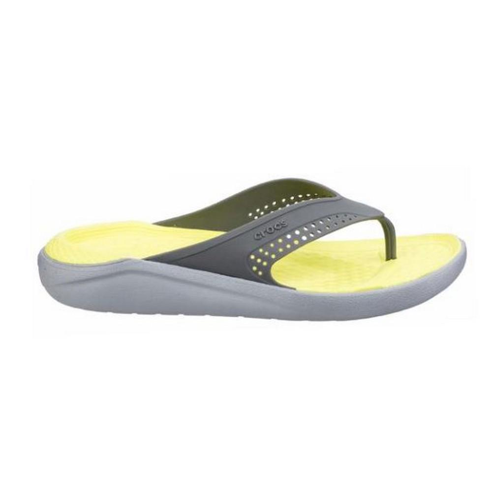 Jual CROCS SANDAL JEPIT PRIA LITERIDE FLIP ORIGINAL CROCS - ABU PROMO | Shopee Indonesia