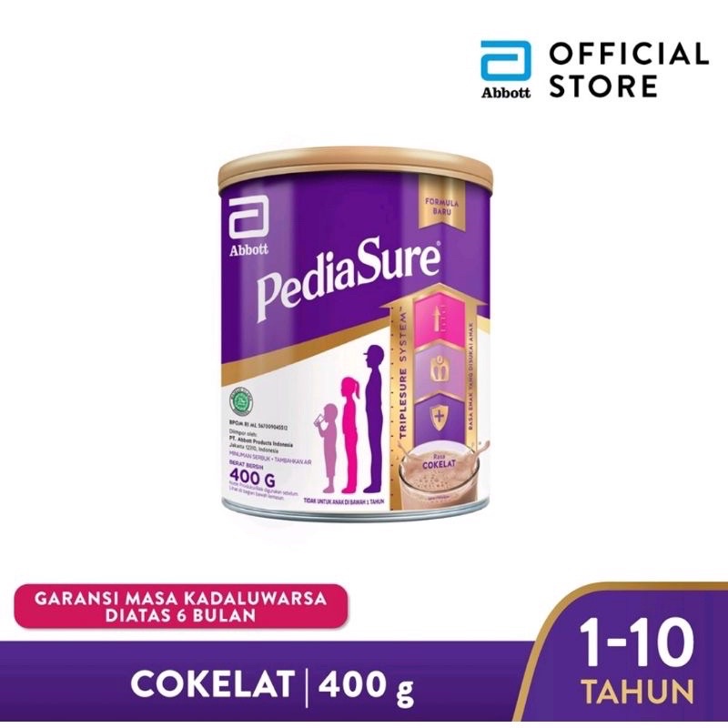 Jual PEDIASURE VANILA MADU COKLAT TERMURAH triplesure dan Complate | Shopee Indonesia