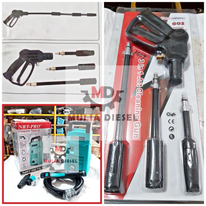 Jual Gun Pistol Tembakan Stick Jet Steam Power Listrik Elektrik Sprayer ...