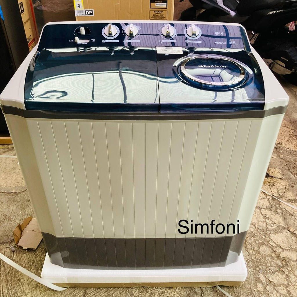 Jual Mesin Cuci 2 tabung LG 12kg P1200RT Original P1200 Garansi Resmi P ...