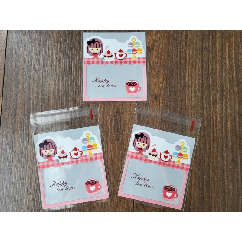 Jual isi 10 plastik cookies / plastik cookies lucu 10x10 / plastik kue ...