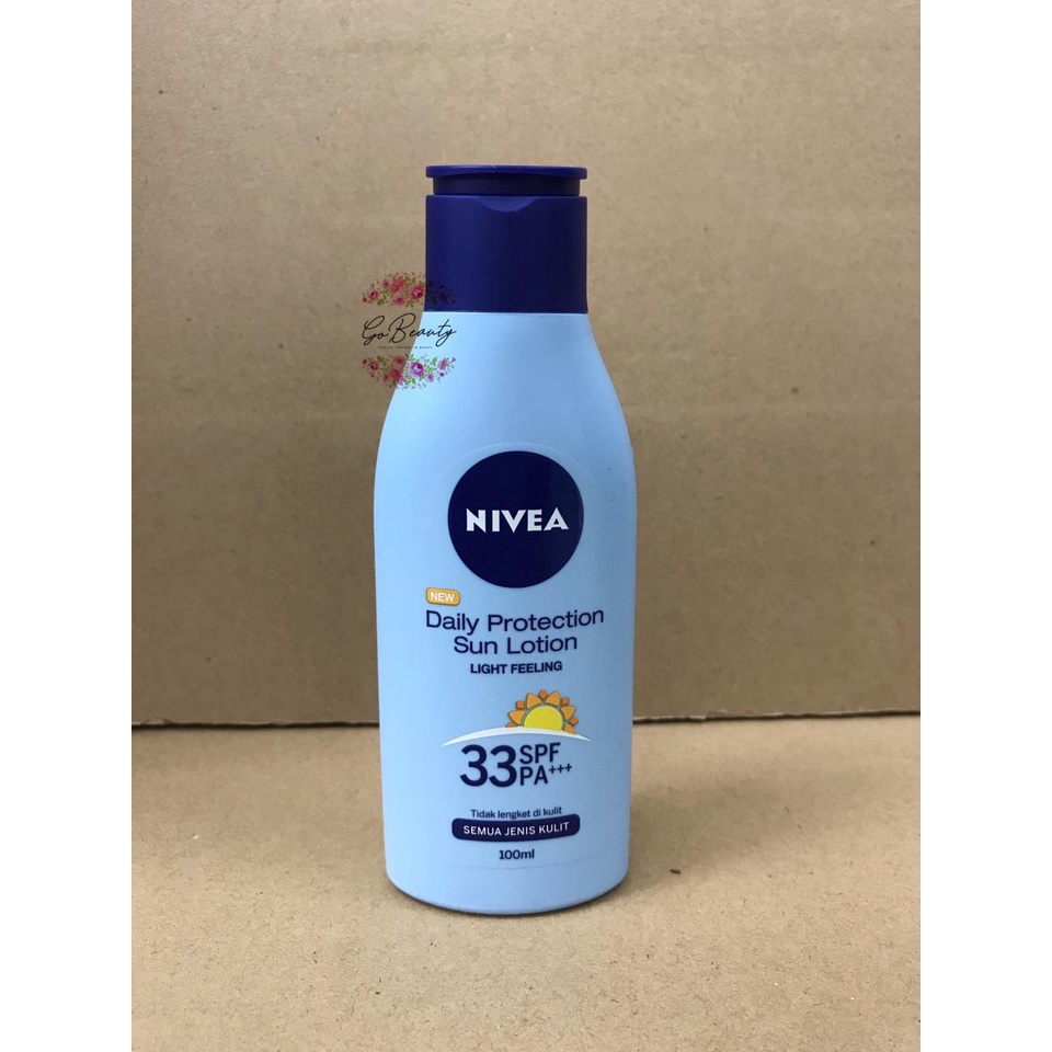 Jual Nivea Body Daily Protection sunblock SPF 33 PA +++ 100ml | Shopee ...