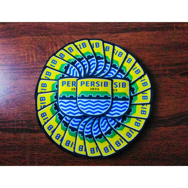 Jual Logo Patch Woven / Emblem Club Bola Persib New | Shopee Indonesia
