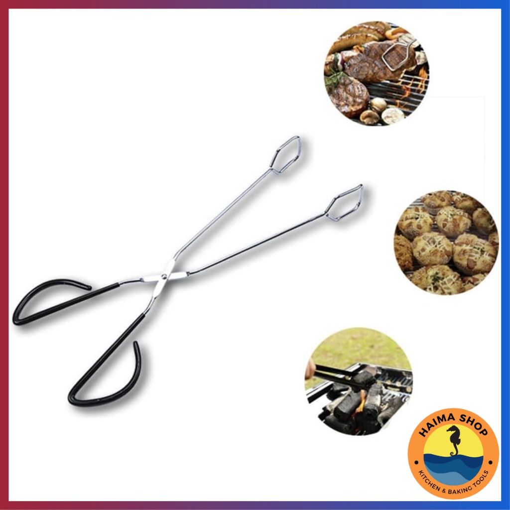 Jual Gunting Penjepit Makanan / Capitan Roti / Capitan kue / Capitan ...