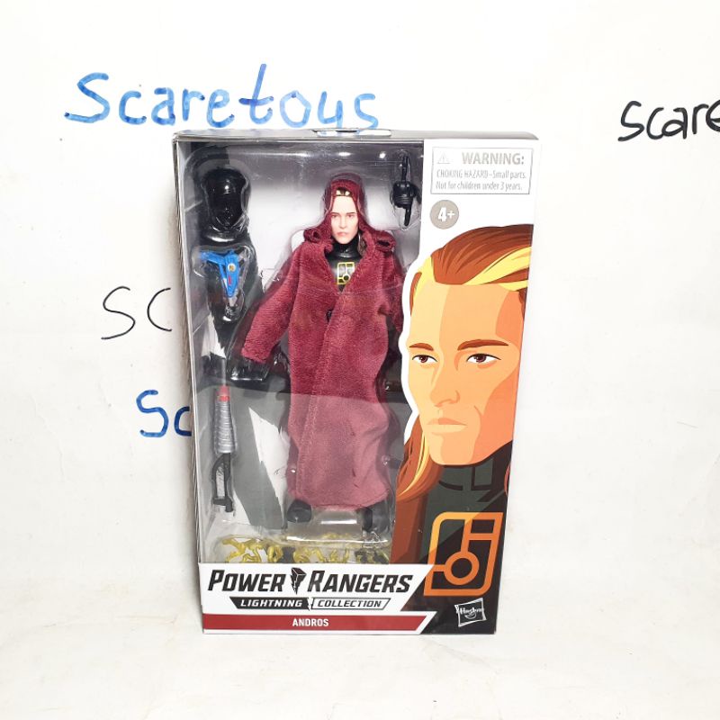 Jual Lightning Collection Power Rangers In Space Andros sentai ...