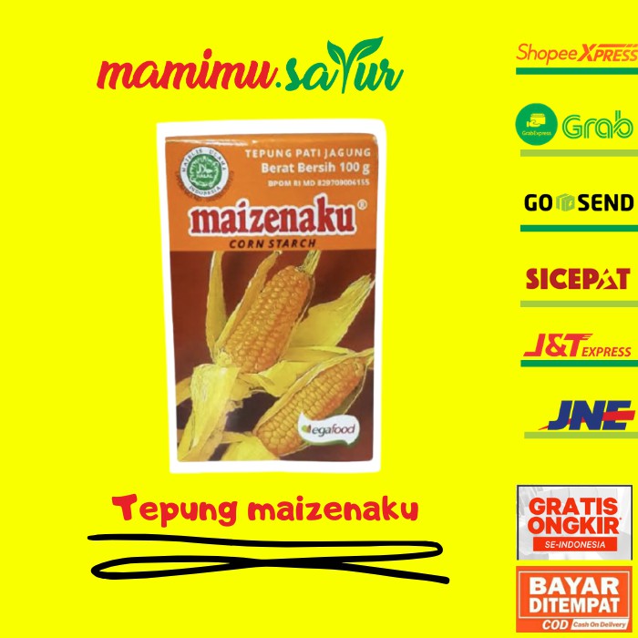 Jual TEPUNG MAIZENAKU TEPUNG MAIZENA TEPUNG JAGUNG CORN STARCH TEPUNG ...