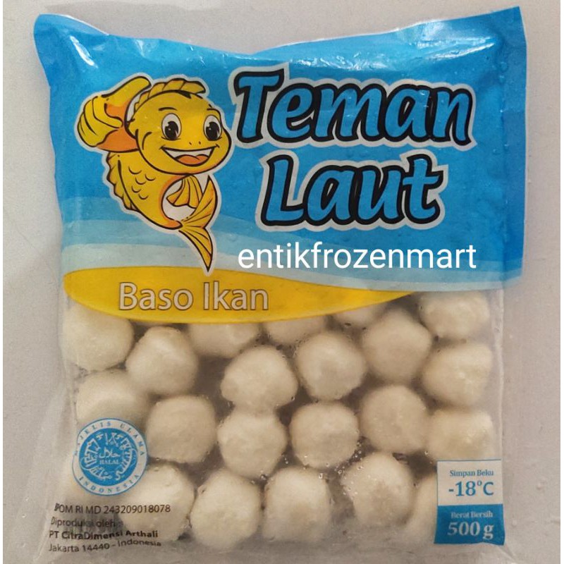 Jual Teman Laut Baso Ikan / Cumi / Udang 500gr | Shopee Indonesia