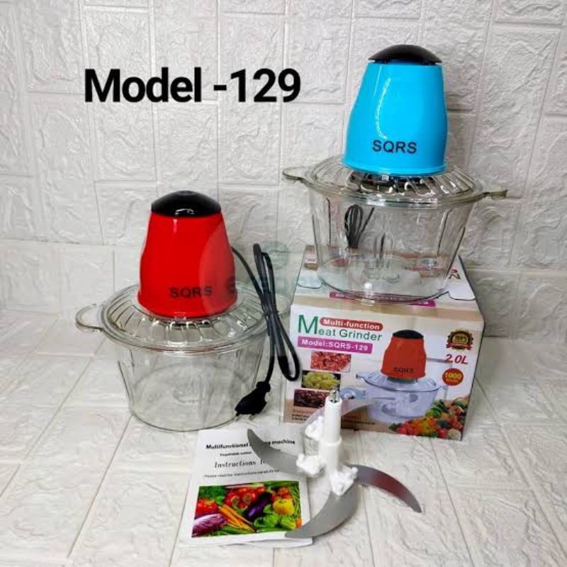 Jual Blender Chopper Daging Serbaguna UK 2Liter Bahan Plastik | Shopee ...