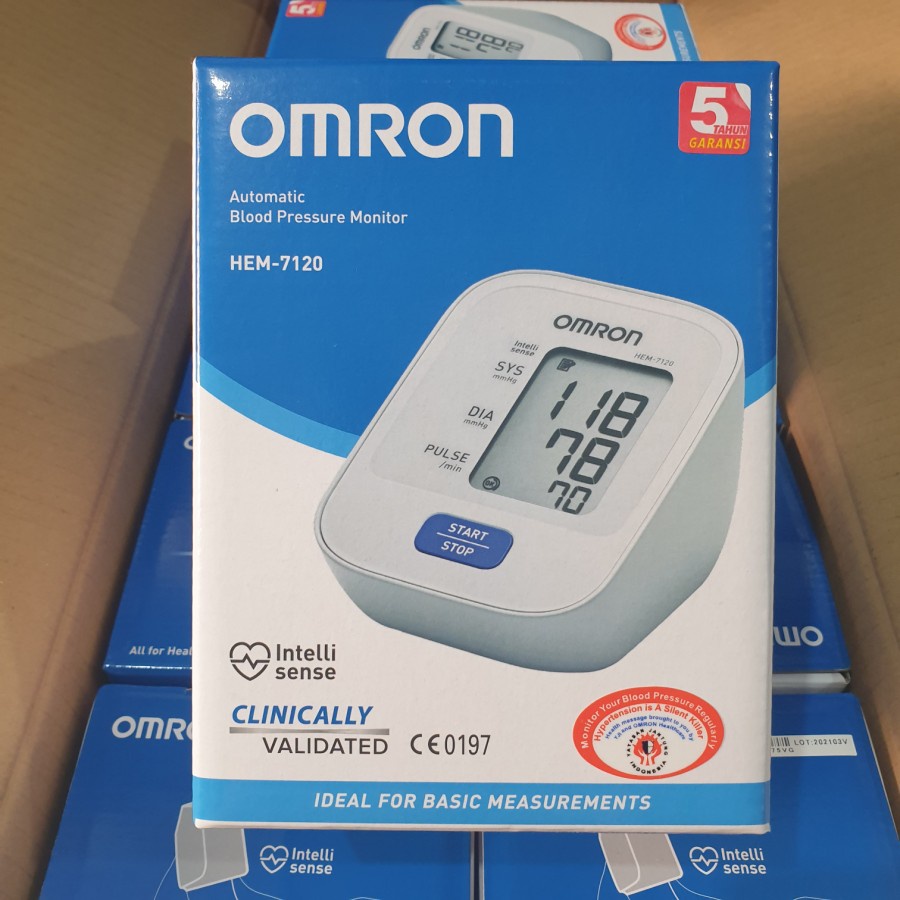 Jual Tensi Digital Omron Hem 7120 / Alat Tensi Darah Digital / Tensimeter Digital Omron / Alat ...