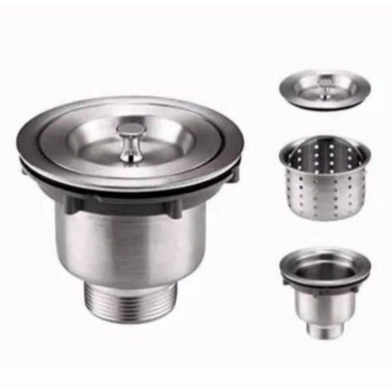 Jual Afur Kitchen Sink Stainless SUS 304 anti karat /Afur Bak Cuci ...