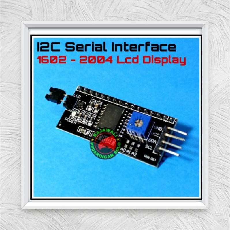 Jual MODUL I2C SERIAL INTERFACE BOARD FOR LCD 16X2 20X4 | Shopee Indonesia