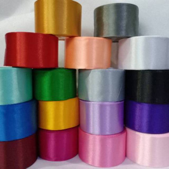 Jual Pita Satin 4cm Per Roll Terlengkap & Harga Terbaru Juni 2026 ...