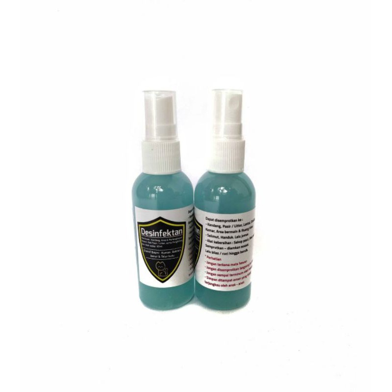 Jual Disinfektan semprot anti jamur bakteri parasit kutu pasir kandang ...