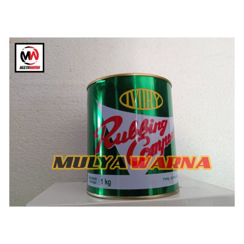 Jual RUBBING COMPOUND KOMPON IVORY PUTIH 1KG | Shopee Indonesia