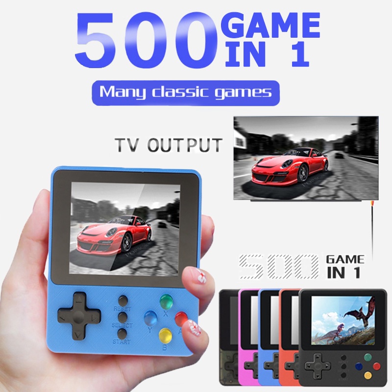 Jual Gameboy K5 Retro game consle 500 in 1 Mini Game Boy Portable 1 ...