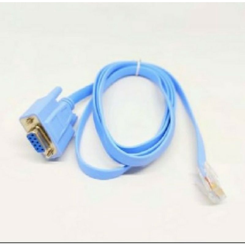 Jual KABEL CONSOLE CISCO RJ45 TO SERIAL FEMALE / RJ 45 TO DB9 FEMALE ...