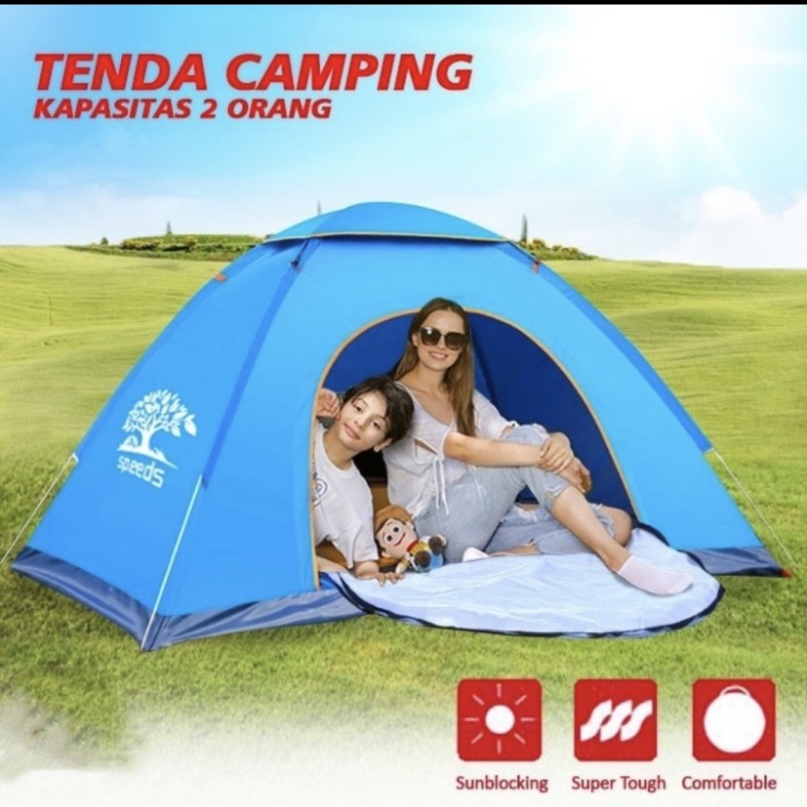 Jual Tenda Camping kemping lipat portable outdoor indoor kapasitas 1-2 ...