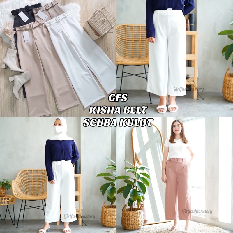 Jual GFS 2110 KISHA BELT CULLOTE | Shopee Indonesia
