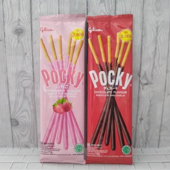 Jual Pocky Singles Chocolate / Strawberry sachet 11 Gram | Shopee Indonesia