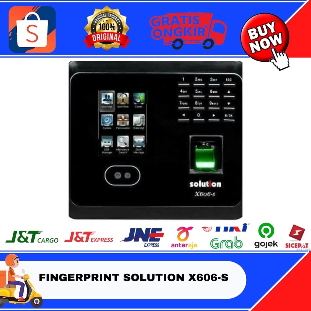 Jual FINGERPRINT SOLUTION X606-S | Shopee Indonesia