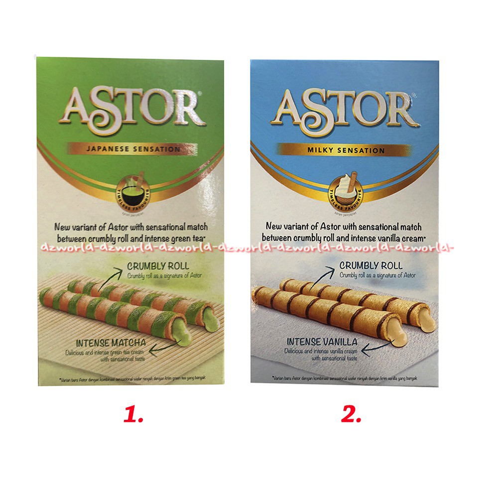Jual Astor Milky Sensation Vanilla Shake Vanilla Creamy Astor Roll ...