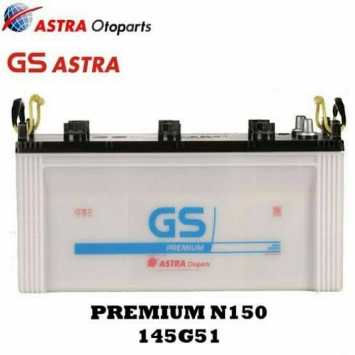 Jual Aki mobil Battery GS Astra type Premium N150 145G51 12v-150ah | Shopee Indonesia