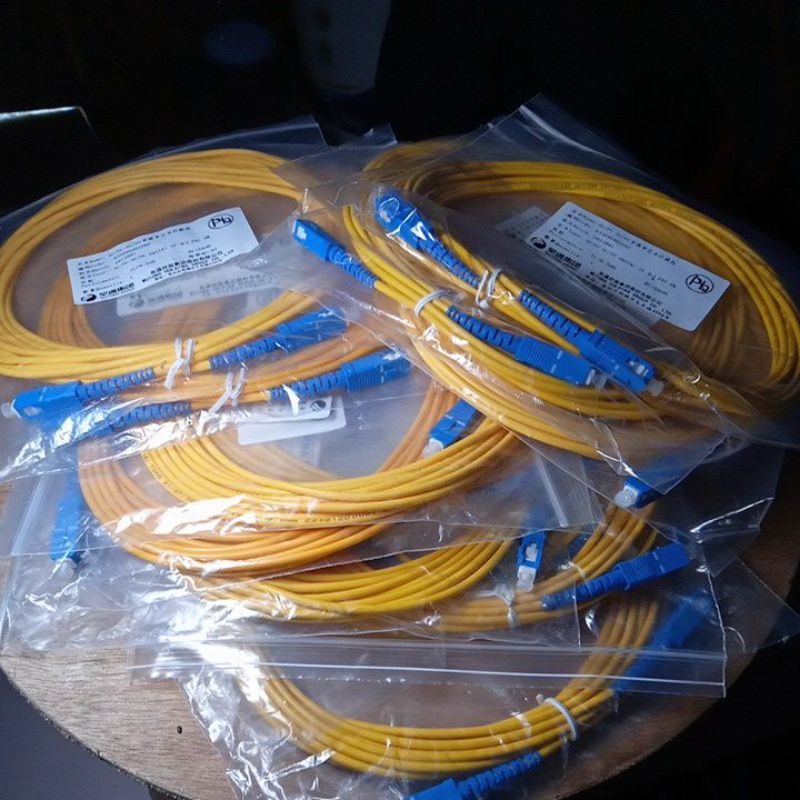 Jual Patchcore sc upc fiber optik copotan ont panjang 5 meter | Shopee ...