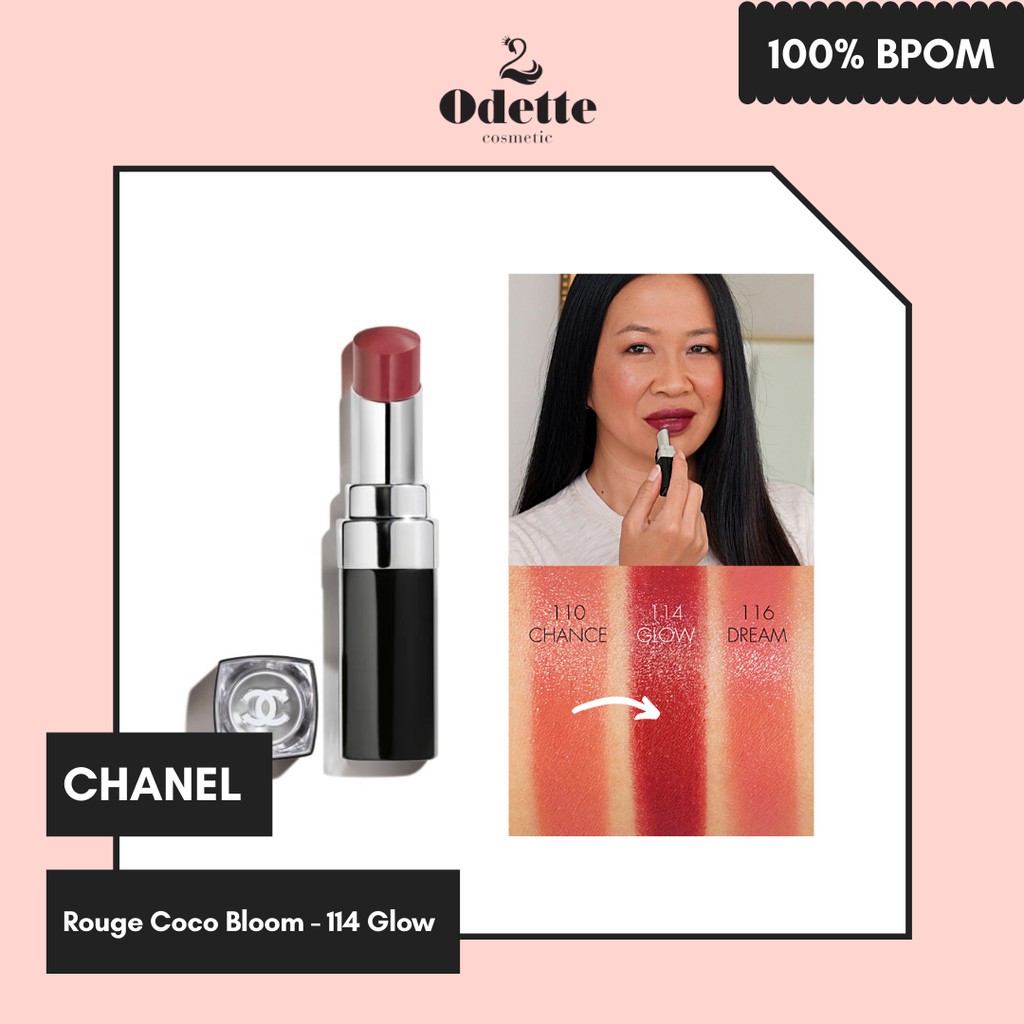Jual Rouge Coco Bloom - 114 Glow (3g) | Shopee Indonesia