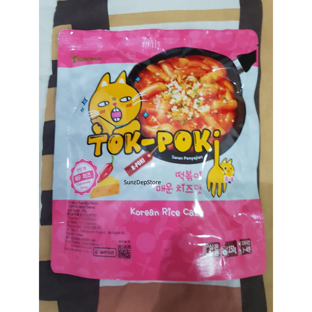 Jual Korinus K - Bunsik Tokpoki SPICY CHEESE / Tteokbokki / Topoki ...