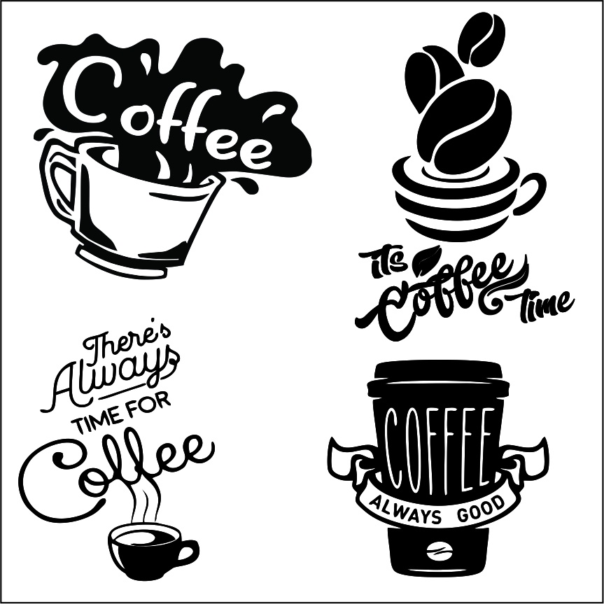 Jual Stiker Kaca Sticker Dinding Cafe Aneka Kopi Coffee Shop Kafe Resto ...