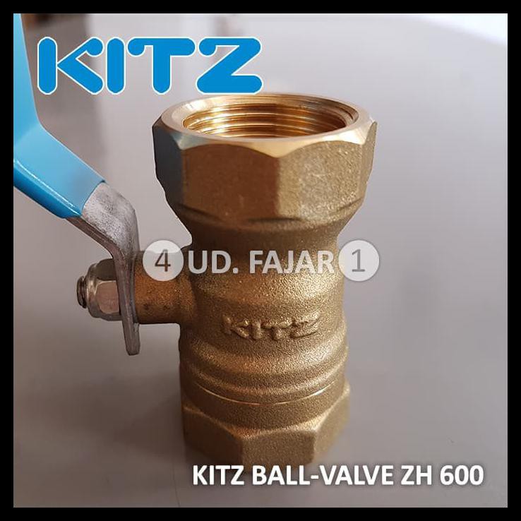 Jual Terbaru Termurah Terlaris Kitz Zh 600 - Stop Keran / Ball Valve 8 ...