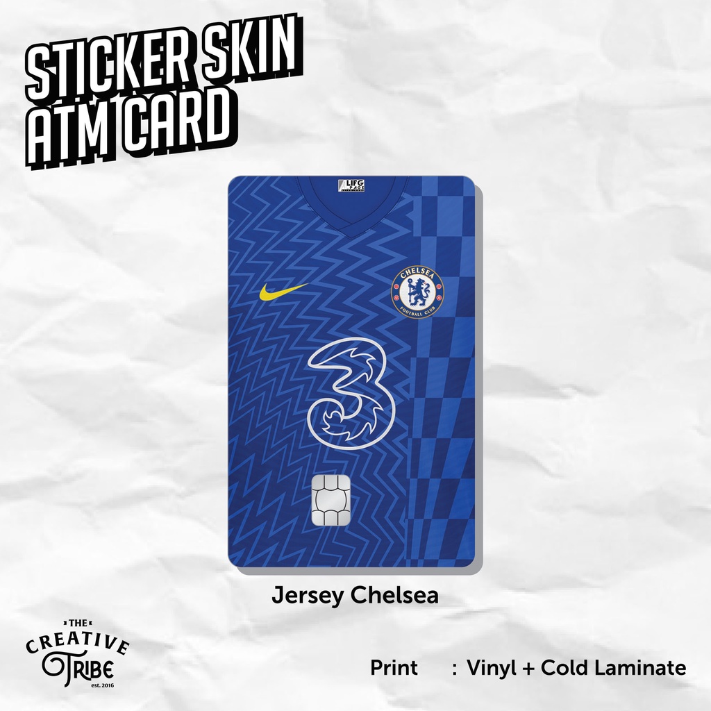Jual Chelsea - Sticker Skin Card - Vinyl ATM Debit Credit Emoney Flazz ...
