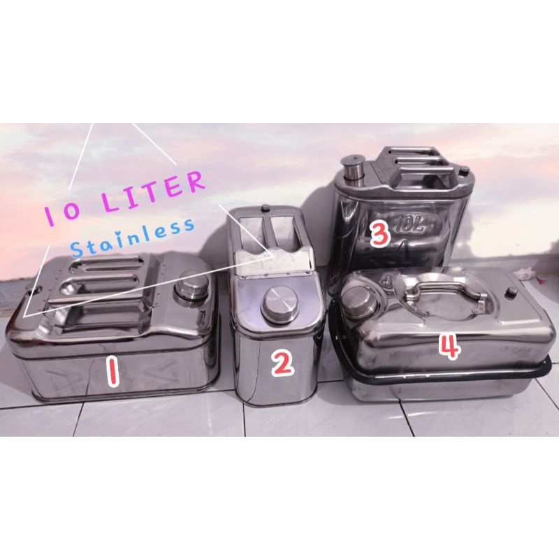 Jual Jerigen bensin solar 5L 10L 20L / Jerigen bahan bakar / Jerigen ...