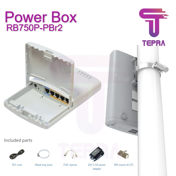 Jual MikroTik Power Box RB750P-PBr2 | Shopee Indonesia