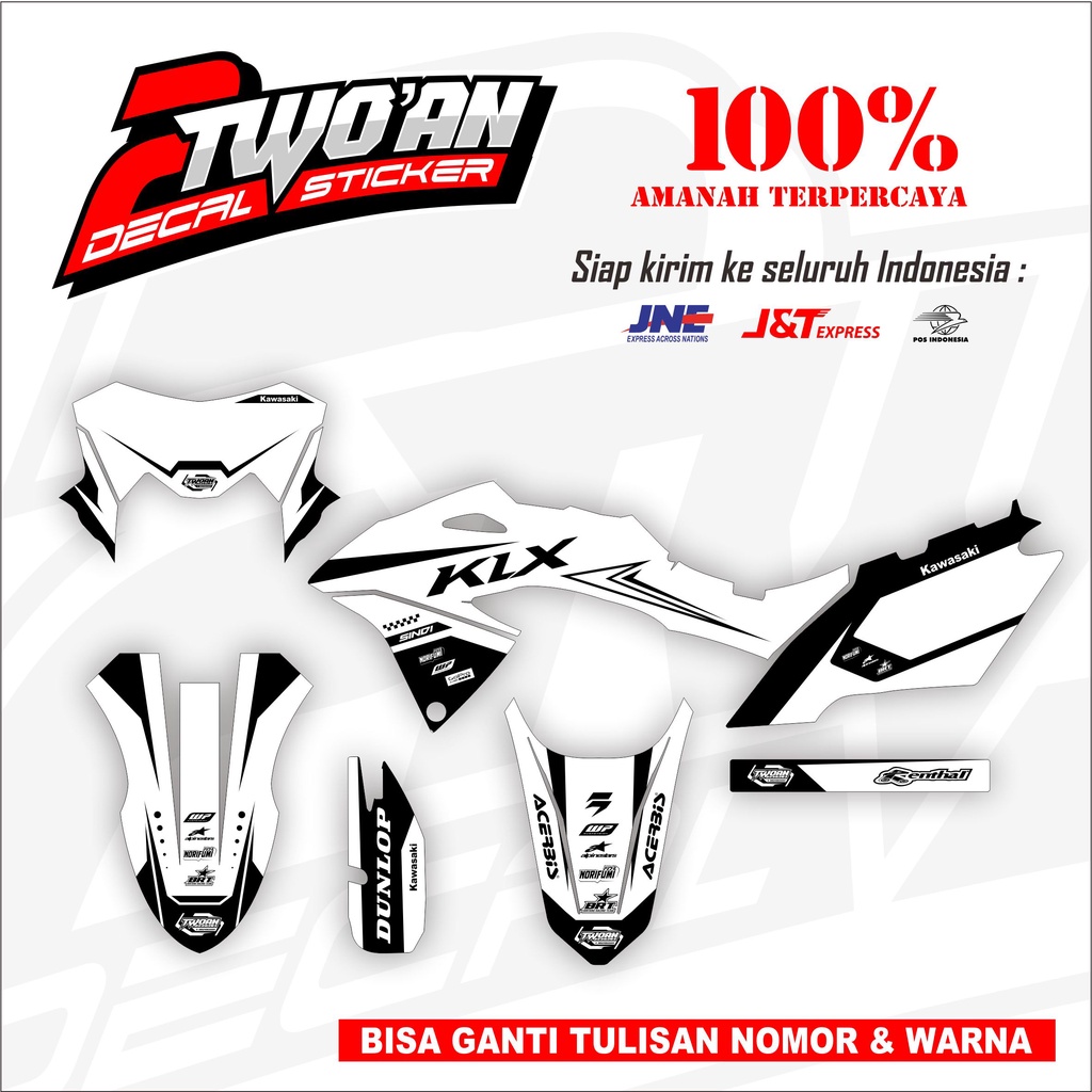 Jual Decal KLX BF 150 grafis 010 - FULLBODY CUTTING RAPI | Shopee Indonesia