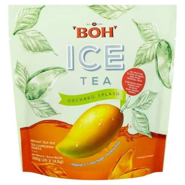 Jual BOH Ice Tea Mango (20 sachet) | Shopee Indonesia