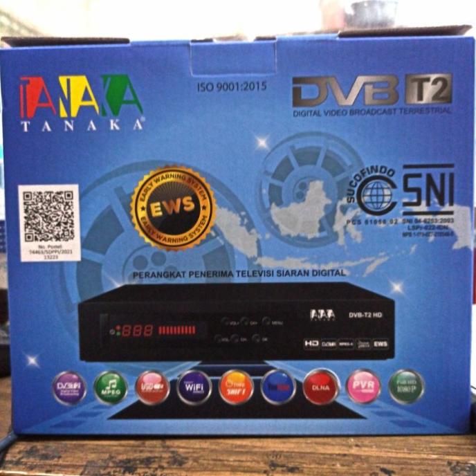 Jual Set Top Box Tanaka T-2 DVB-T2 Receiver Dekoder TV Digital | Shopee Indonesia