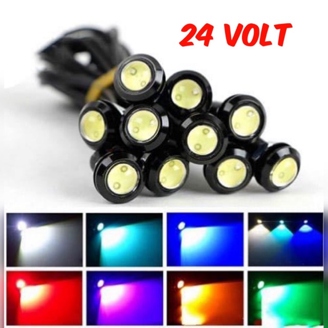 Jual 24 VOLT - EAGLE LED / MATA ELANG 23MM BIS/TRUK | Shopee Indonesia