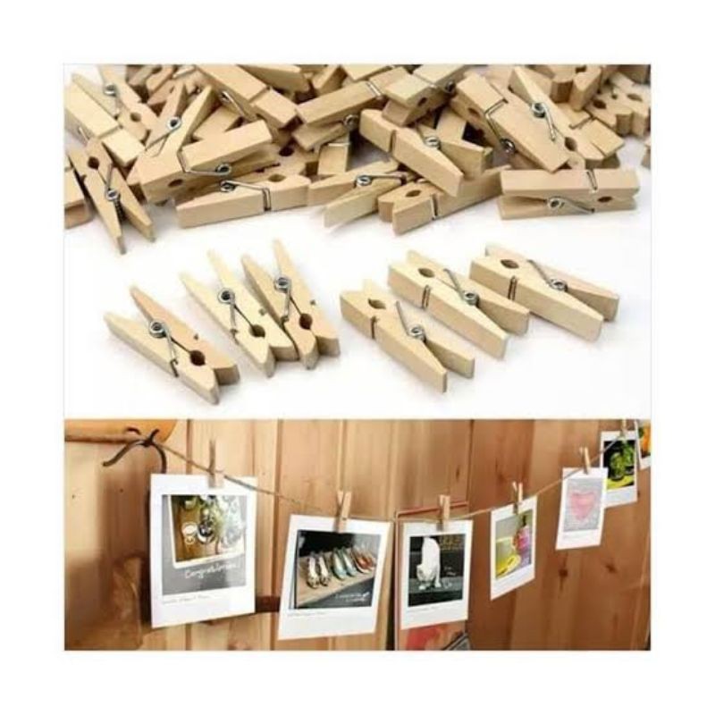Jual wooden clip | Shopee Indonesia