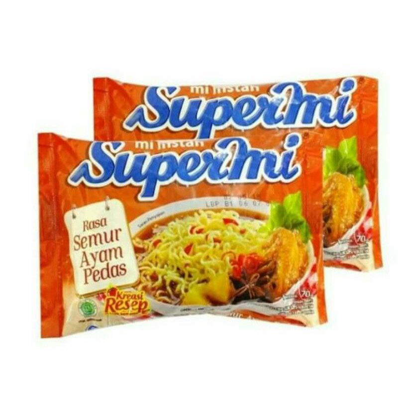 Jual Supermi Rasa Semur Ayam Pedas | Shopee Indonesia