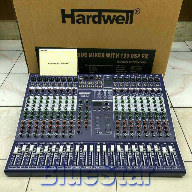 Jual Mixer Hardwell MR 16 Original 16 Channel | Shopee Indonesia