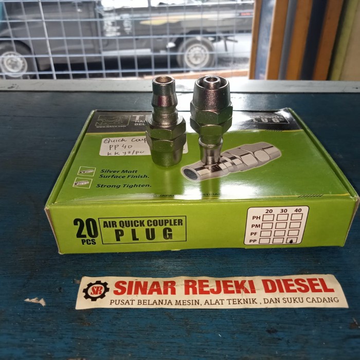 Jual Quick Coupler Copler Kopler PP40 PP 40 Sambungan Coupling Tekiro ...