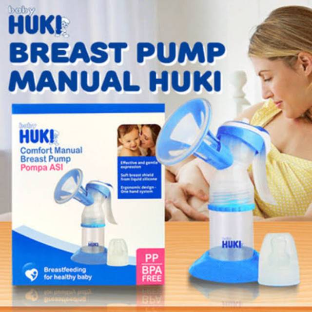 Jual Pompa Asi Manual HUKI Free breast pad Pompa Asi Murah | Shopee ...