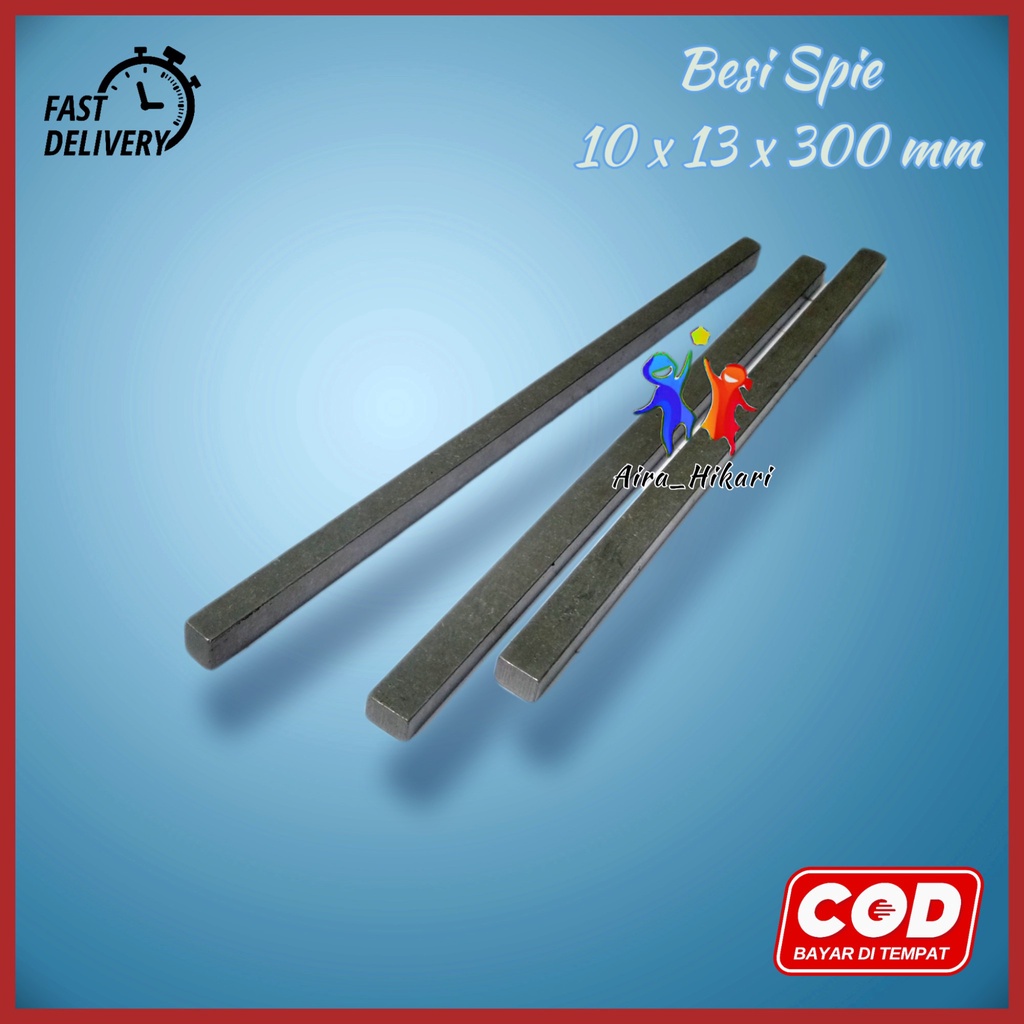 Jual Besi Spie spi key 10 x 13 x 300 mm | Shopee Indonesia