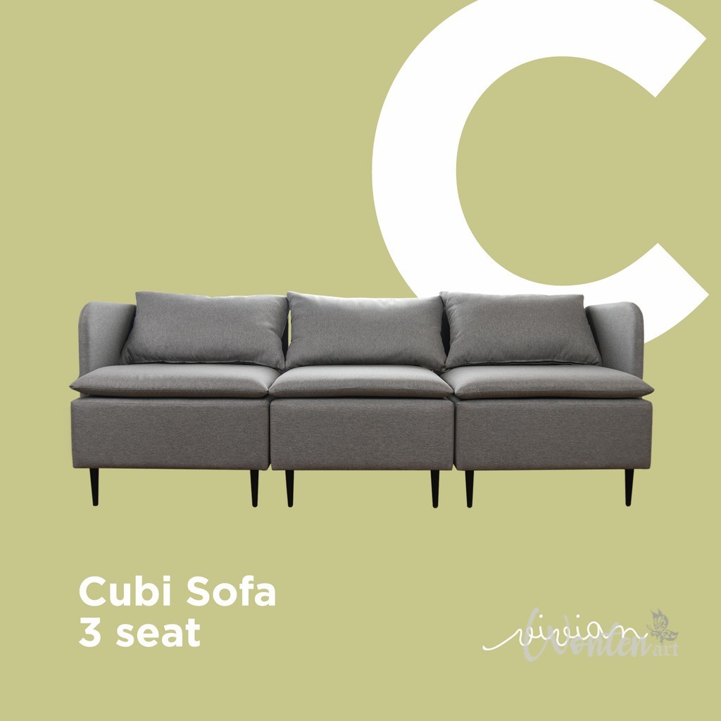 Jual Sofa Varian Cubi Minimalis - Wonten Art Livingchair | Shopee Indonesia
