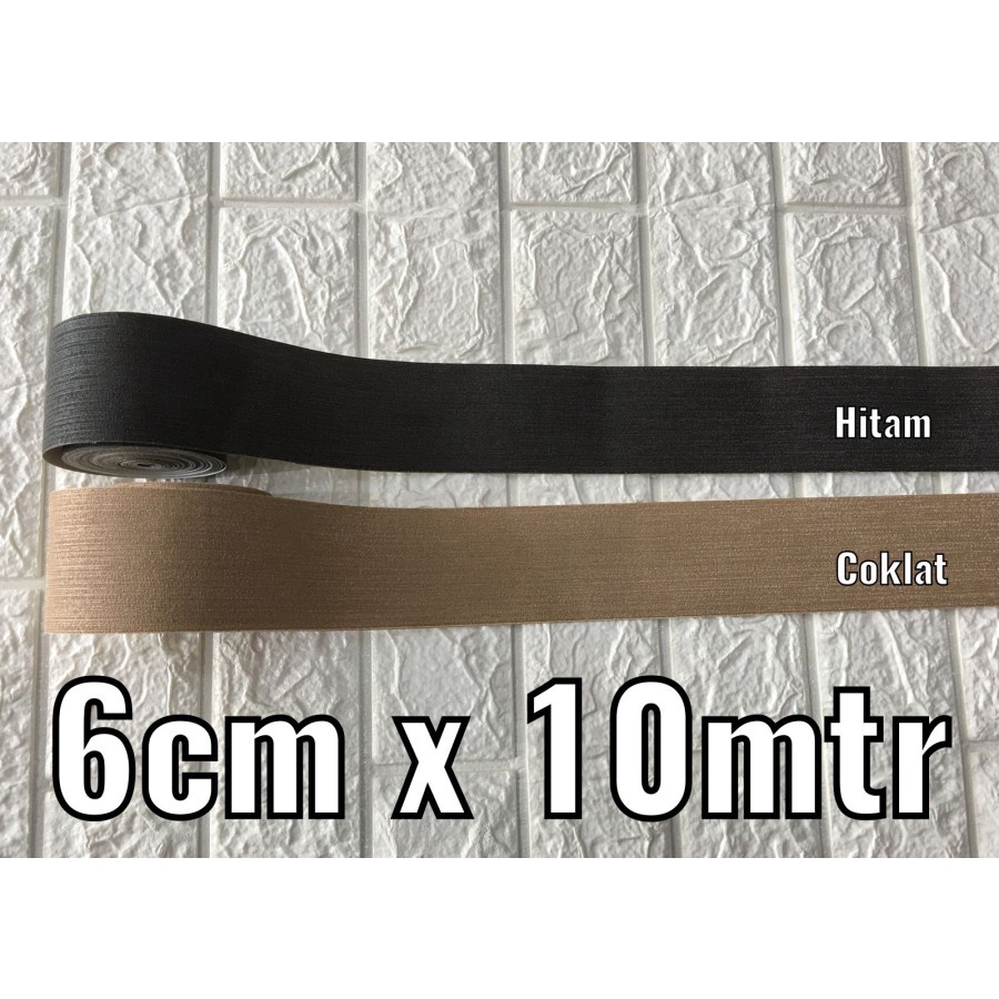 Jual WALLPAPER DINDING BORDER LIST POLOS HITAM COKLAT MUDA MEWAH ...