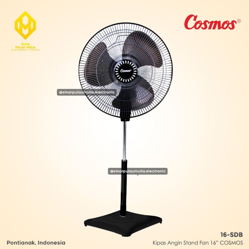 Jual Cosmos Kipas Angin Berdiri Stand Fan 16 Inch 16" - 16-SDB / 16 SDB ...
