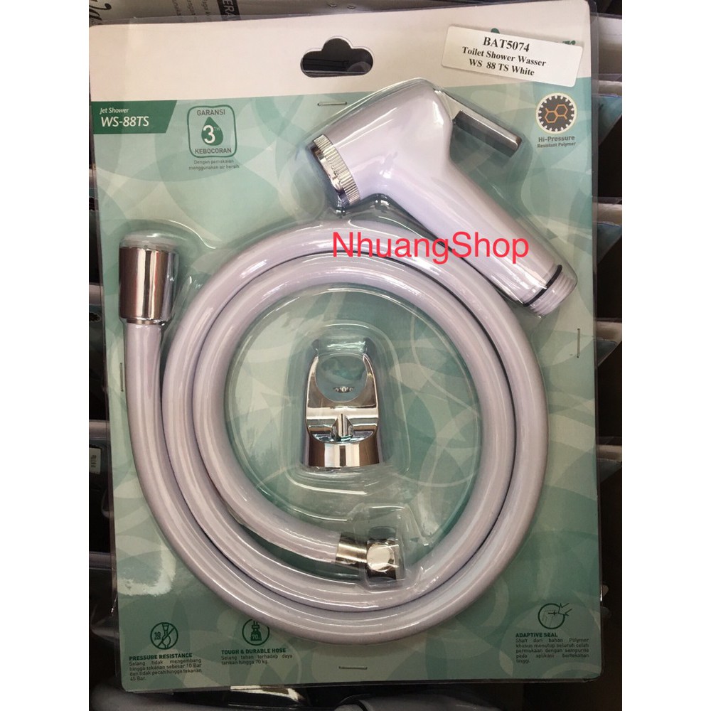 Jual jet shower wasser ws88ts putih/ ivory | Shopee Indonesia