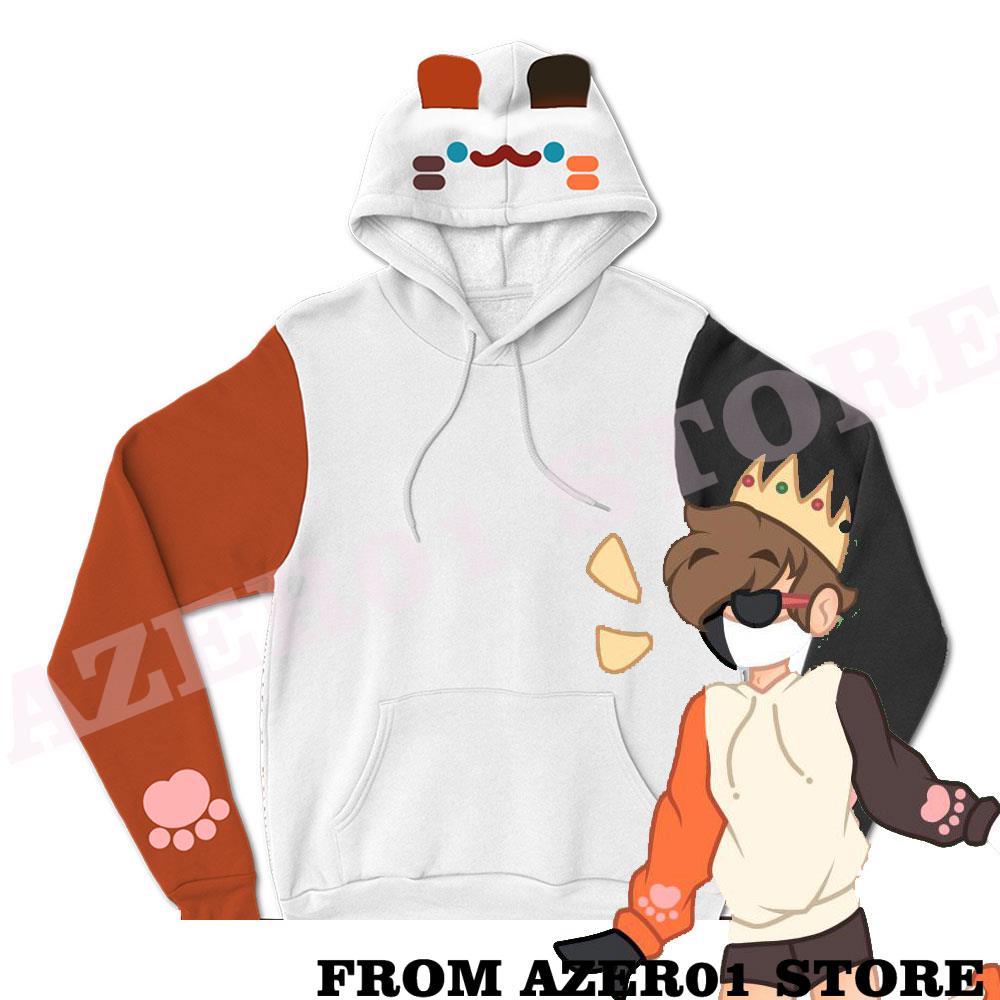 Jual Crumb Cuptoast Kitty Kleurblok Hoodie Ranboo Dream Team Smp Merch ...