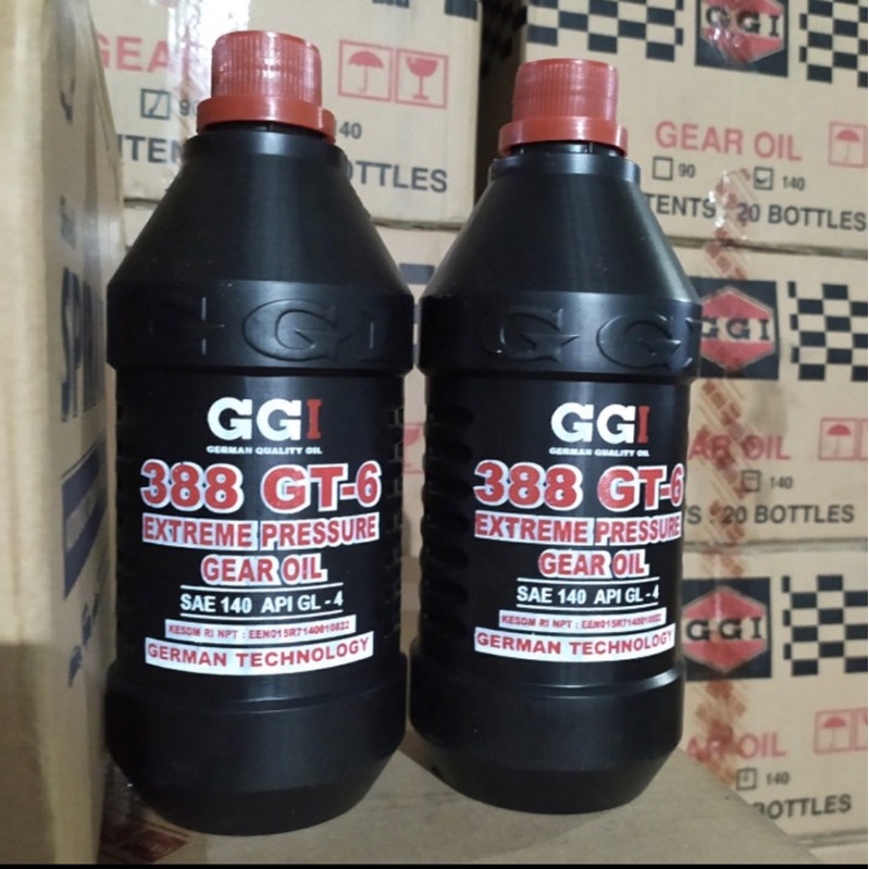 Jual GGI Gear Oil SAE 90 / 140 API GL-4 / oli gardan - oli postlang ...